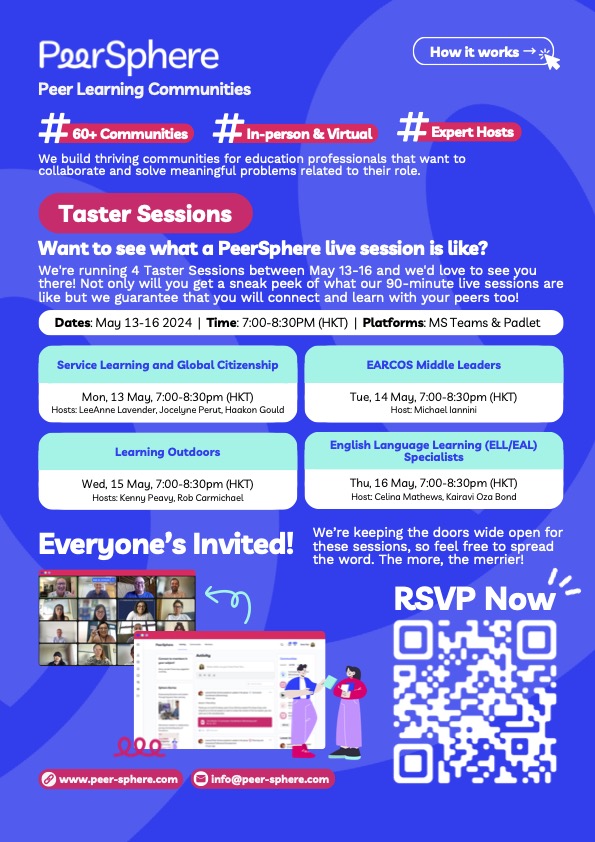 Free Taster Sessions in May are Open to Everyone! - Students