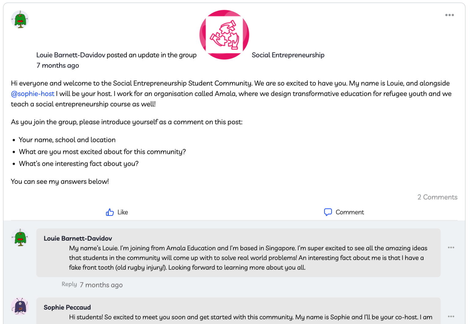 PeerSphere Learning Communities Host Handbook 2025-2026 - Students